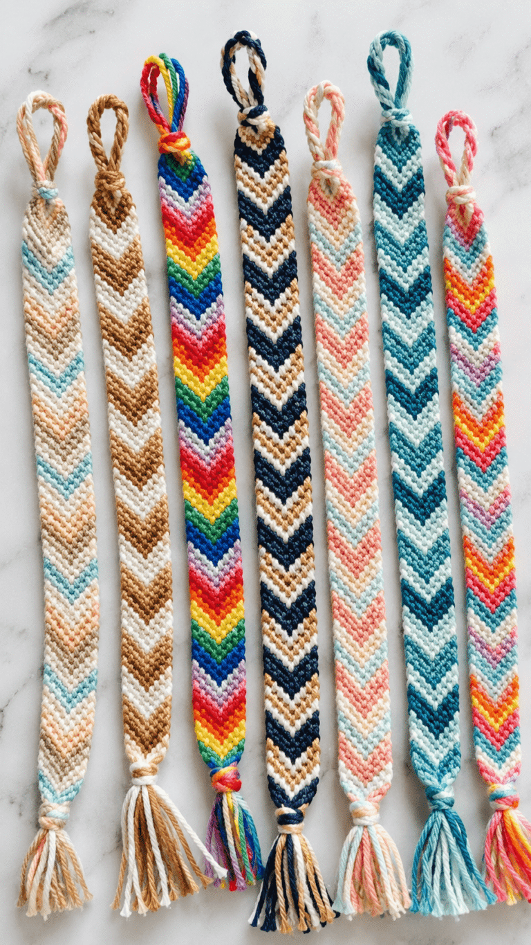 10 Easy DIY String Bracelets - Bakewitheva